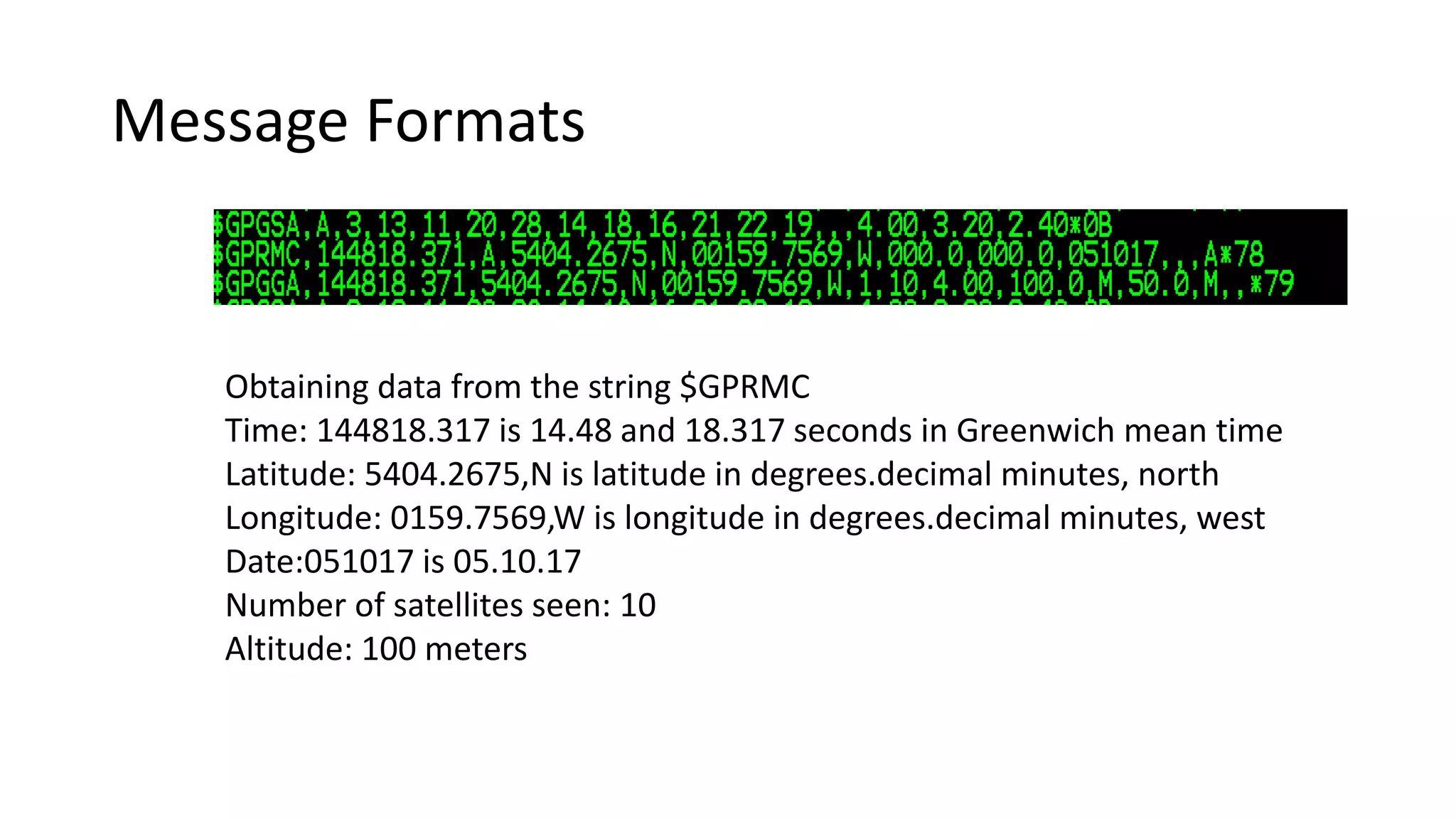 Interfacing GPS with 8051 | PPT