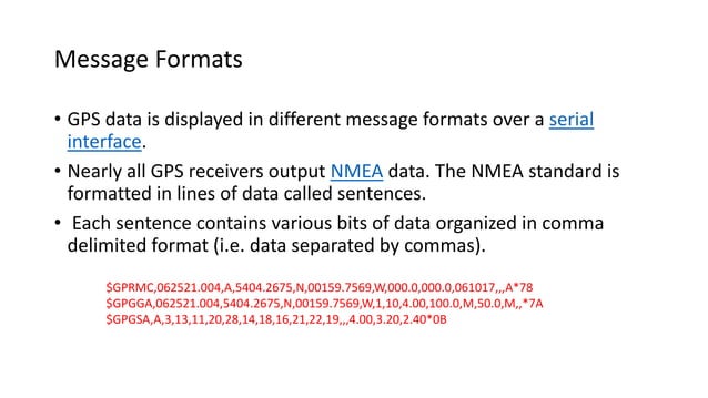 Interfacing GPS with 8051 | PPT