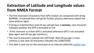 Interfacing GPS with 8051 | PPT