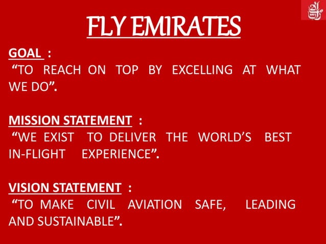 Emirates - airline - flight | PPTX