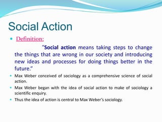 Social Action | PPTX