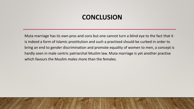 muta marriage | PPTX | Marriage and Civil Unions | Family and Relationships