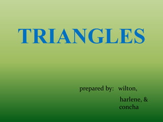 triangles | PPT