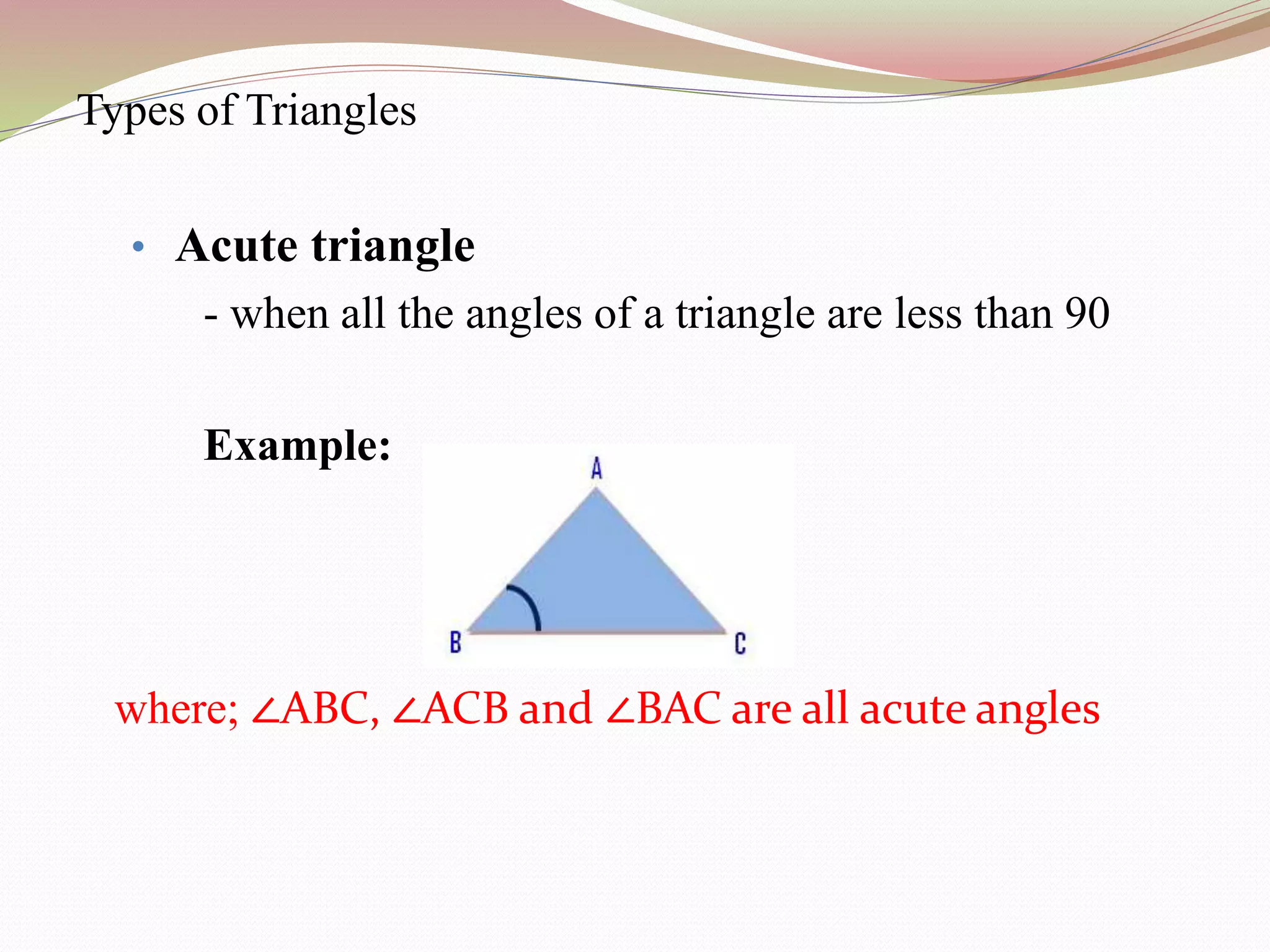 Types of Triangles (Ed. Tech.) | PPTX
