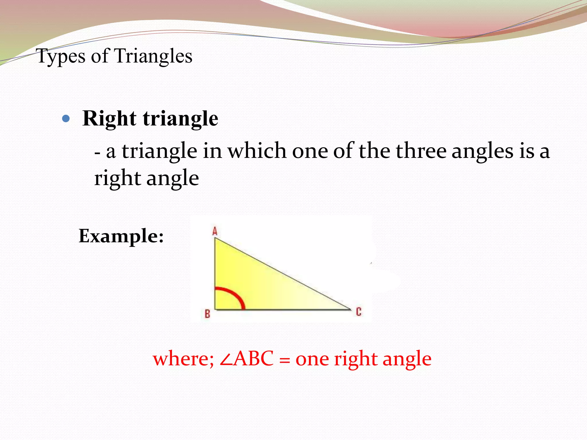 Types of Triangles (Ed. Tech.) | PPTX