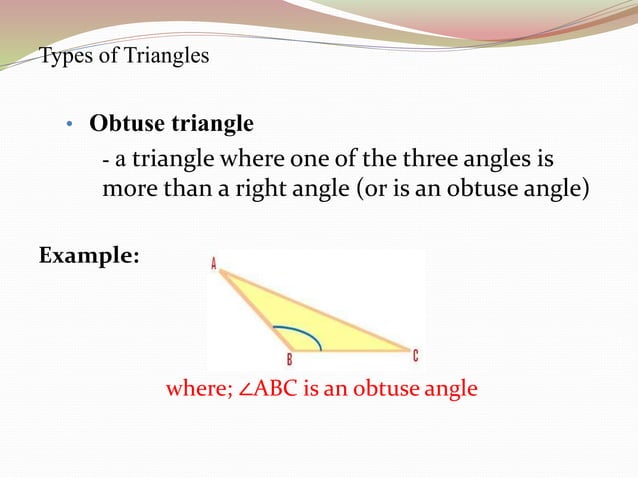 Types of Triangles (Ed. Tech.) | PPTX