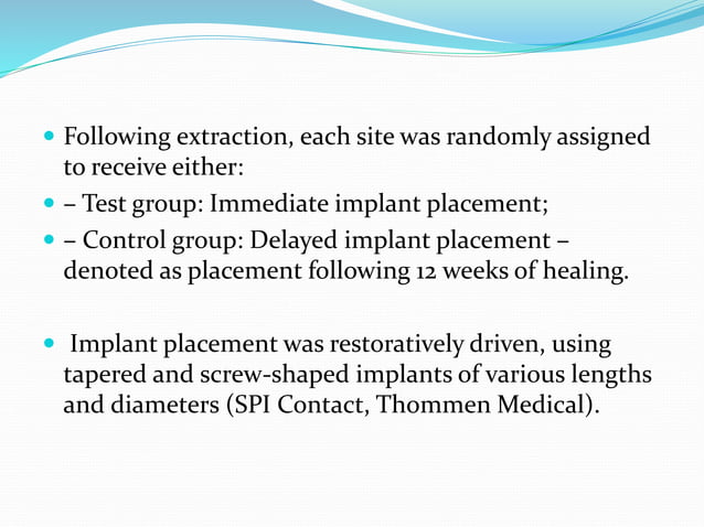 immediate vs delayed implant placement in anterior single tooth ...