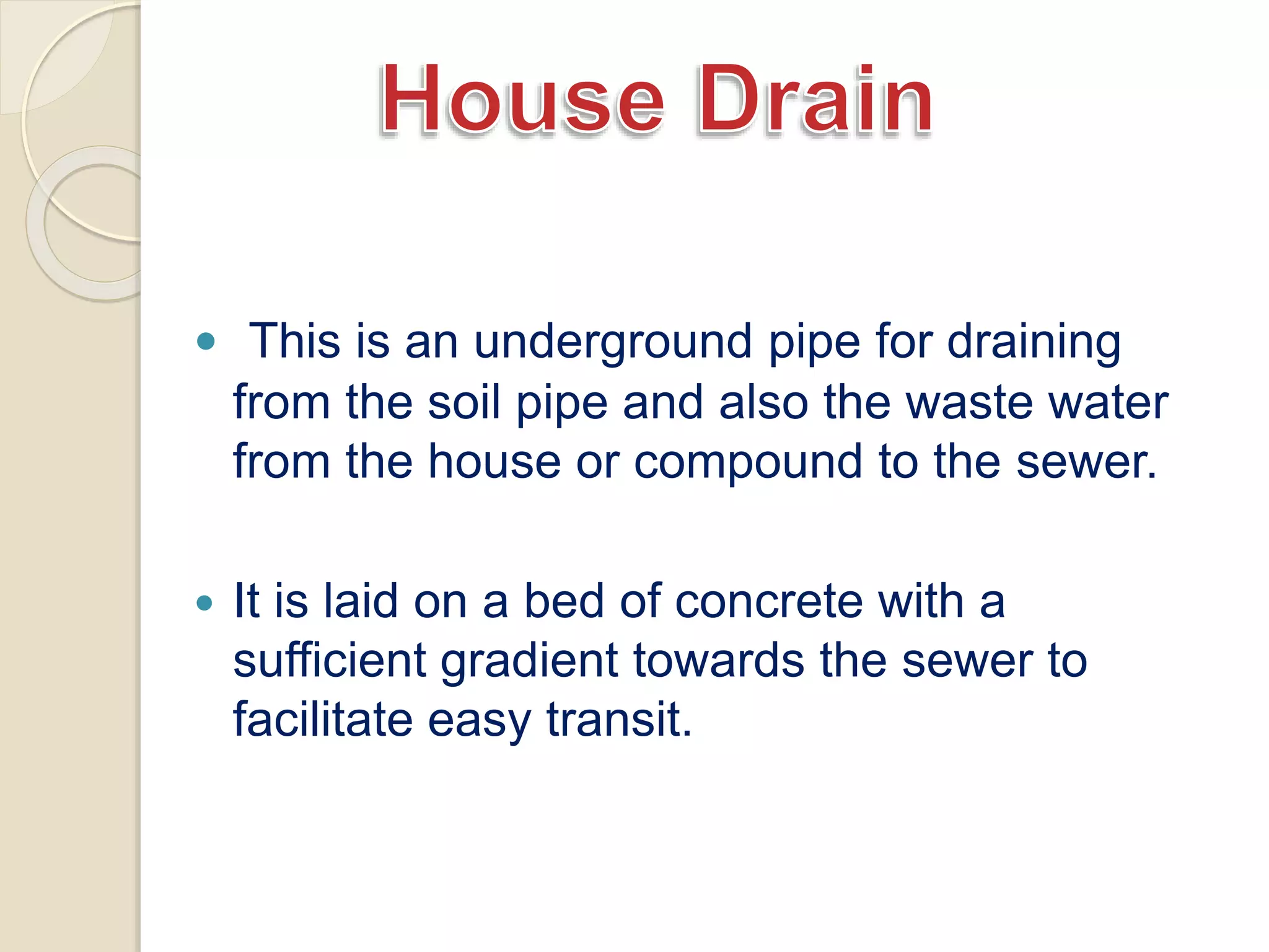 water carriage and sewage system | PPTX