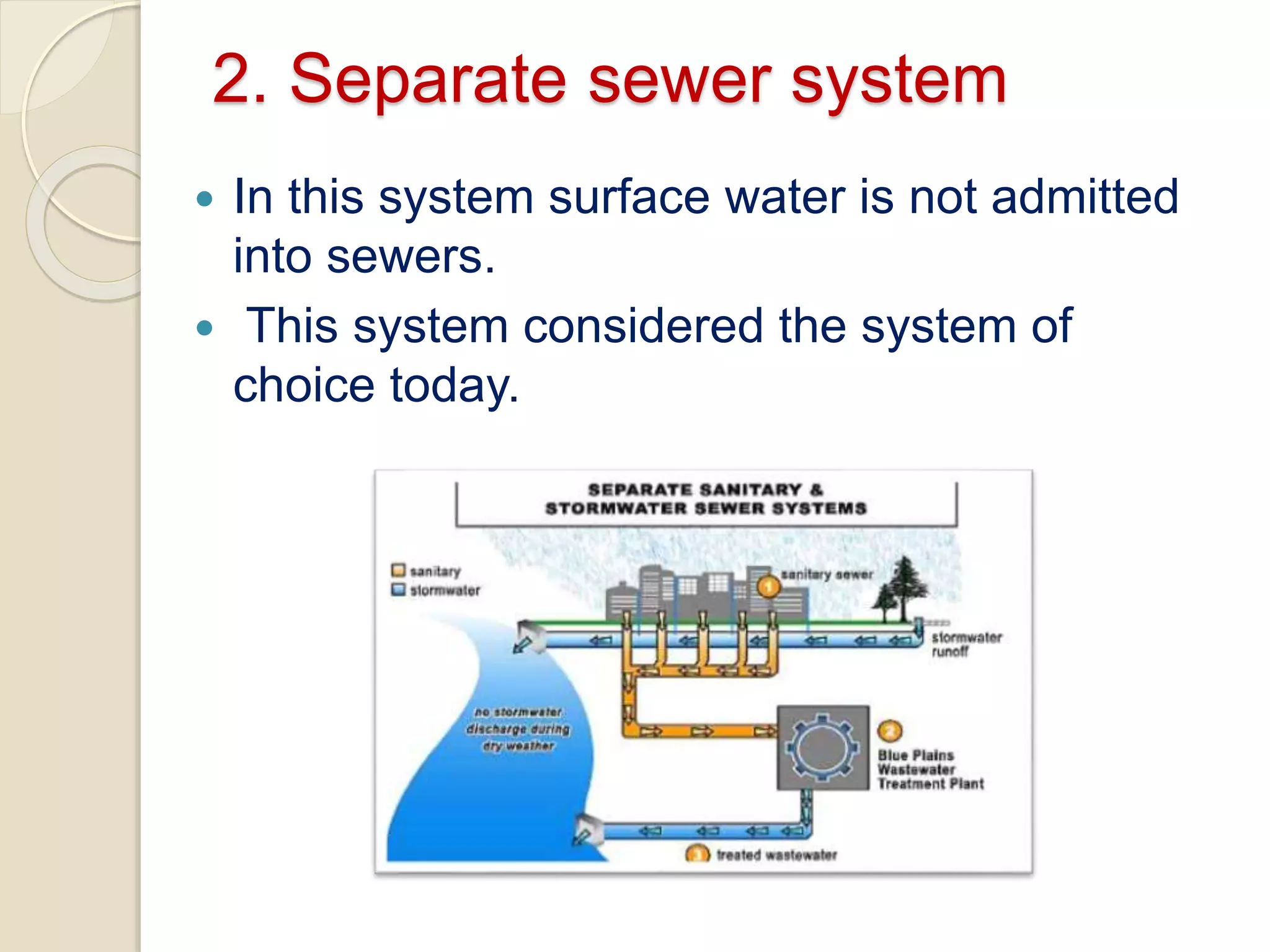 water carriage and sewage system | PPTX