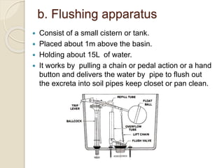 water carriage and sewage system | PPTX