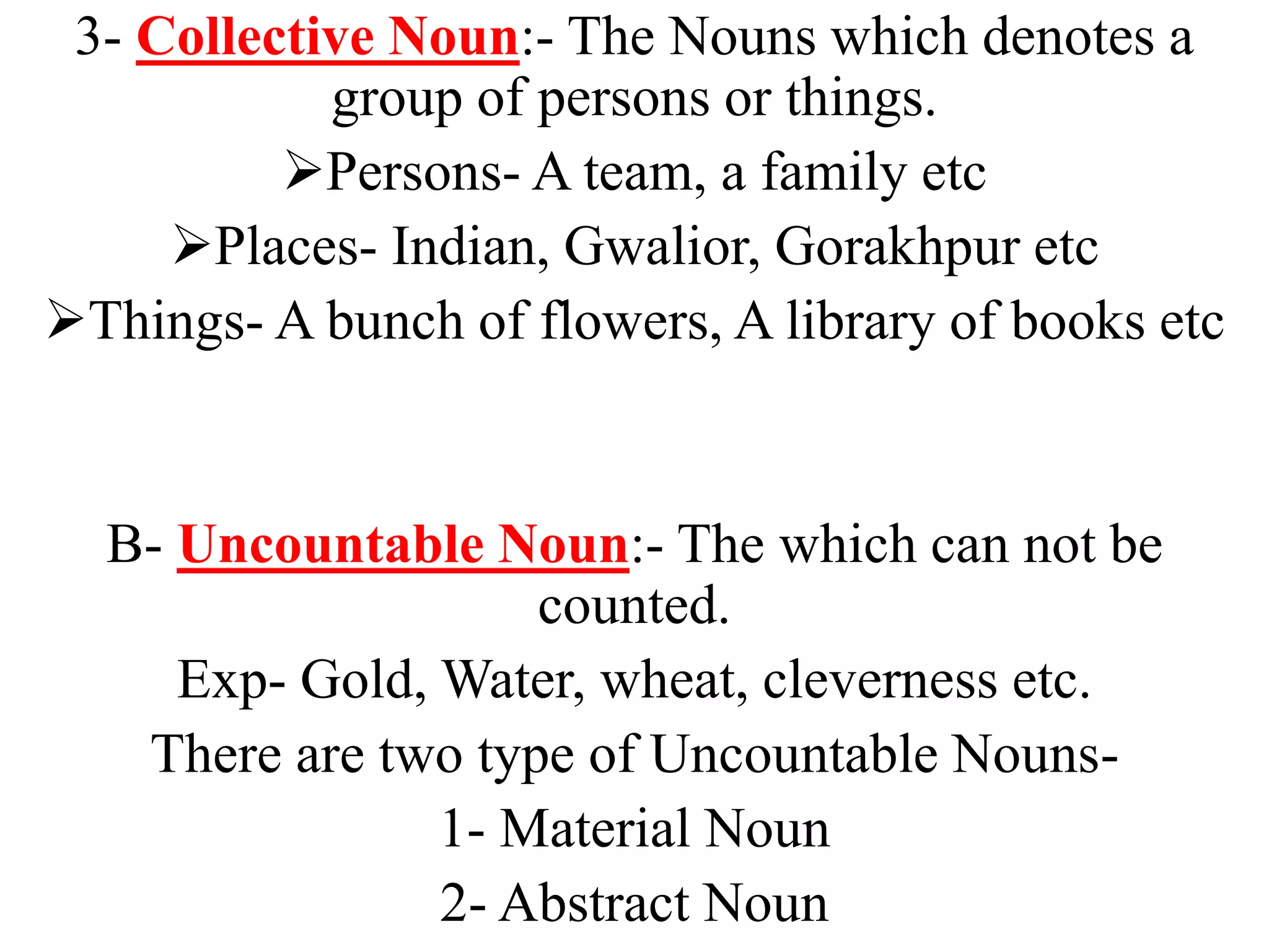 Definition of Noun & Pronoun | PPTX