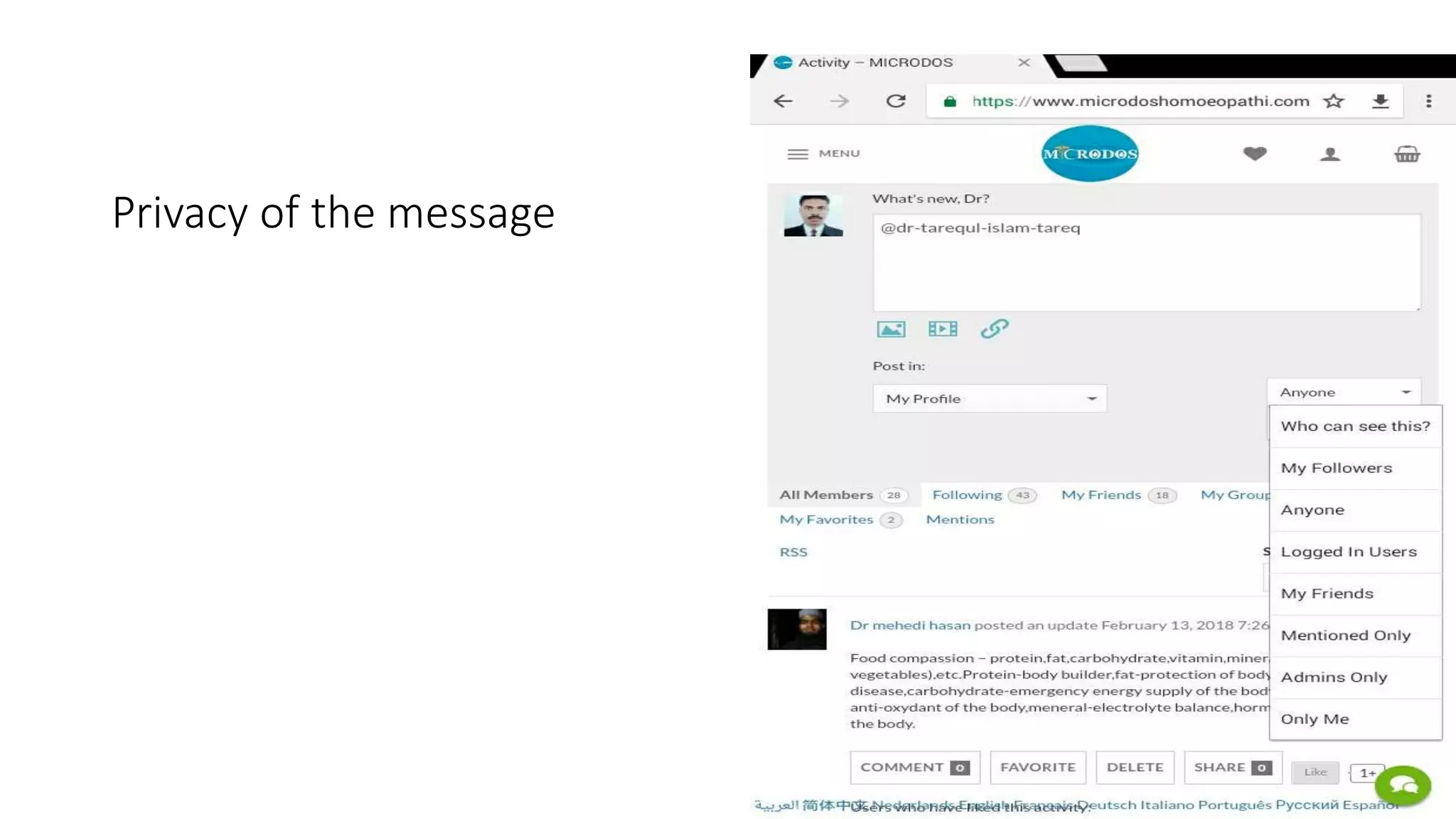 microdos tutorial | PPT