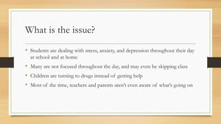 Mental Health In School Systems | PPTX