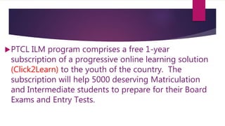 CSR ON PTCL PAKISTAN | PPT