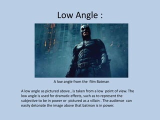 Single Camera Techniques | PPTX | Photography | Arts and Crafts