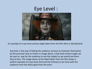 Single Camera Techniques | PPTX | Photography | Arts and Crafts