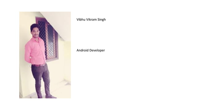 Vibhu Vikram Singh | PPT