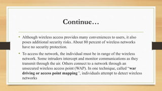 Wirless Security By Zohaib Zeeshan | PPTX