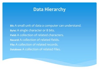 data and information | PPT
