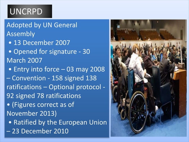 UNCRPD | PPTX | Special Needs Kids | Parenting