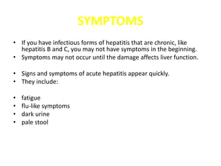hepatitis | PPTX