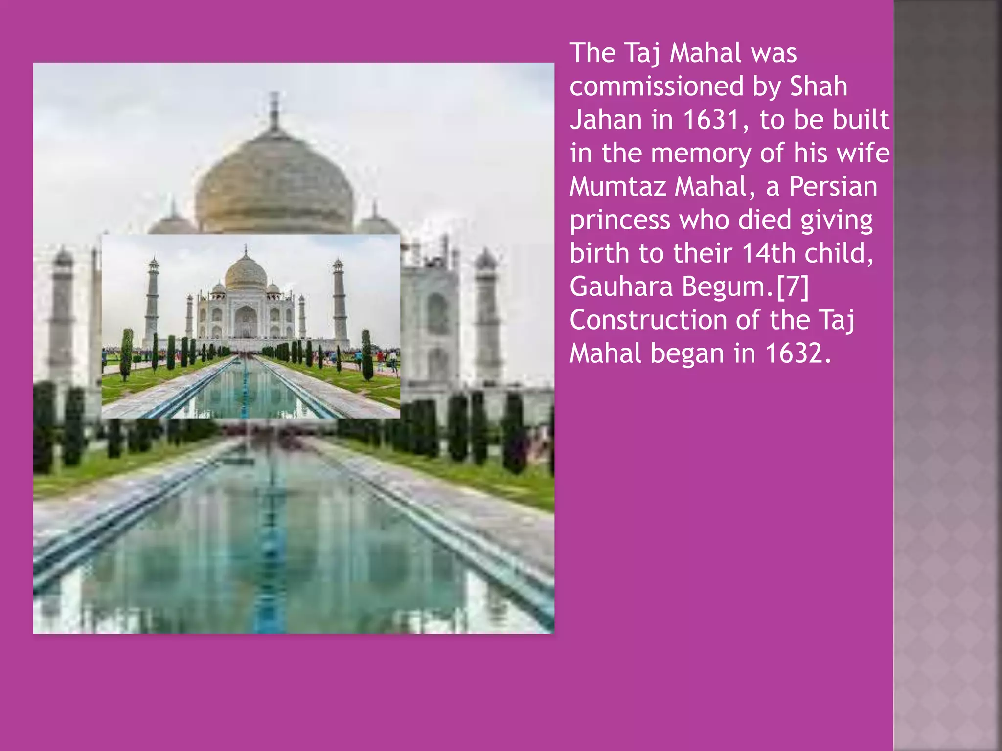 Taj Mahal | PPTX