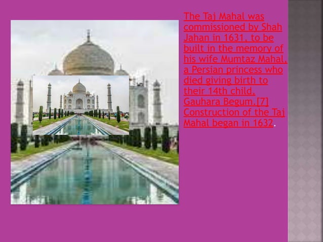 Taj Mahal | PPTX