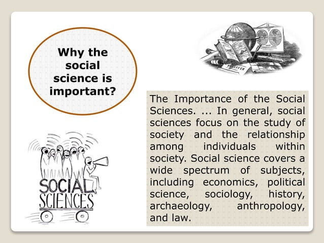 IMPORTANCE OF SOCIAL SCIENCE | PPTX