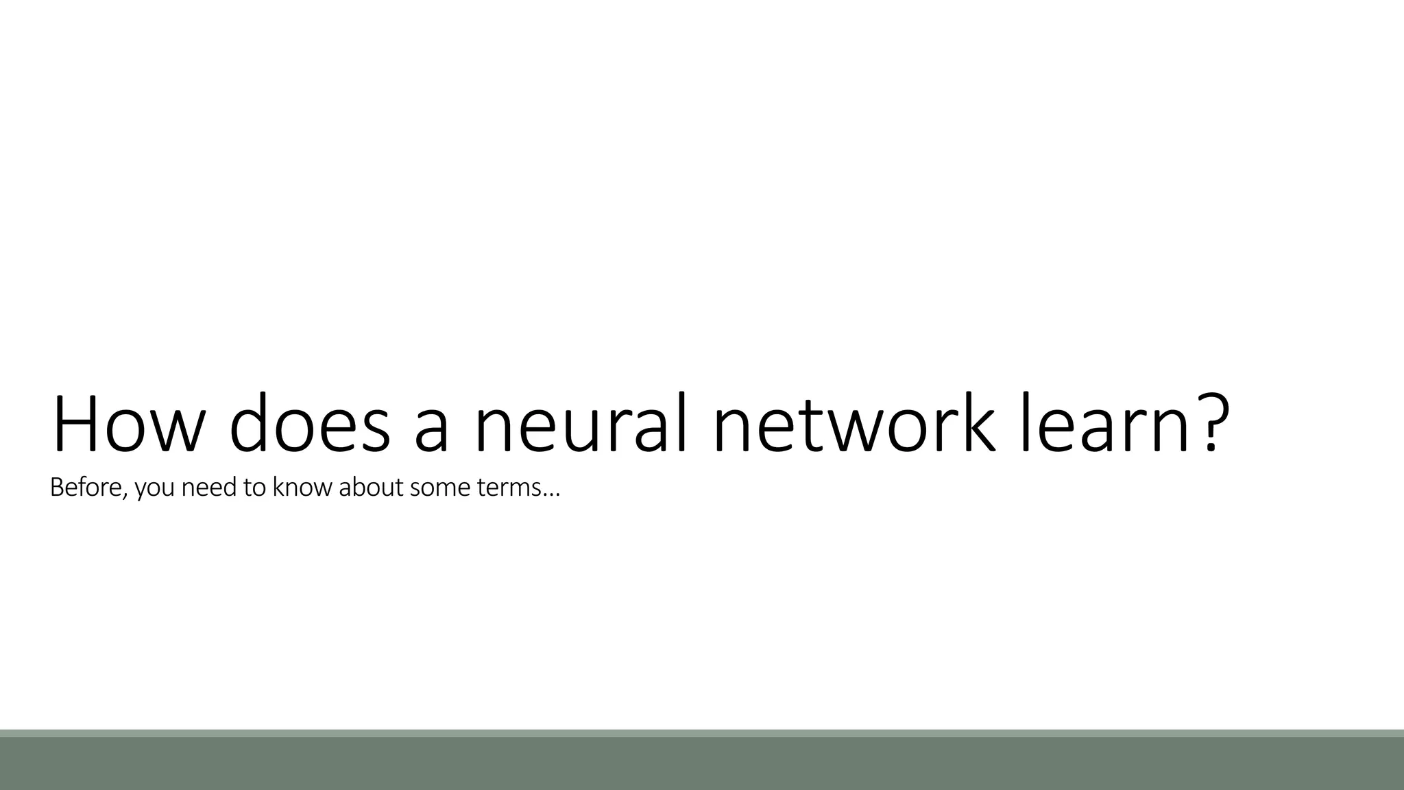 Neural Networks | PDF