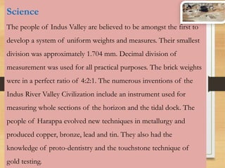 INDUS VALLEY CIVILIZATION | PPTX