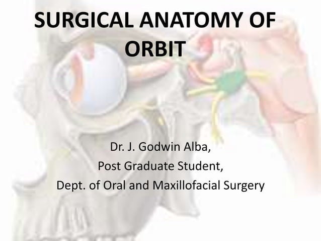 Surgical Anatomy of Orbit | PPTX