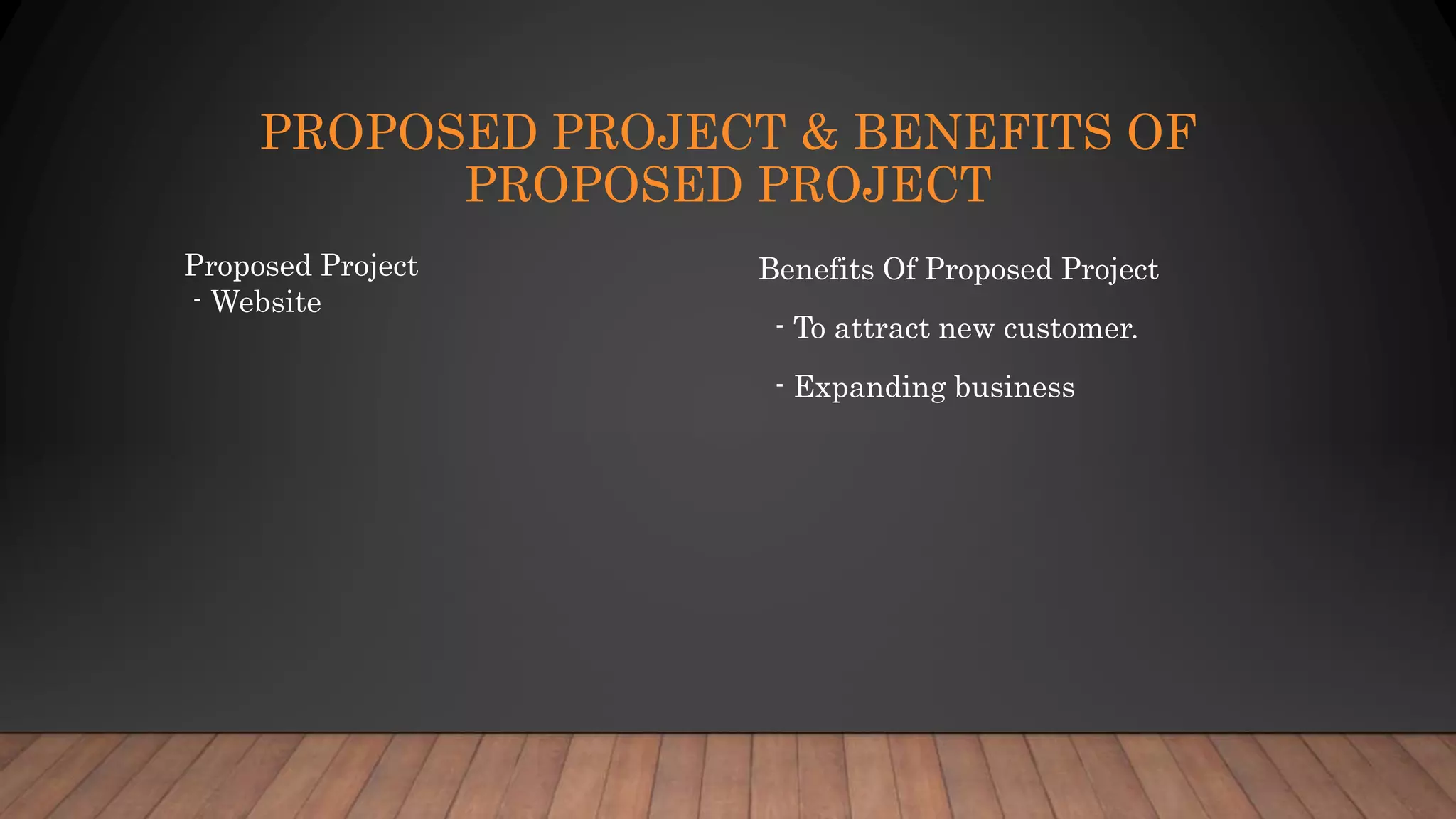 Project Proposal Presentation | PPTX