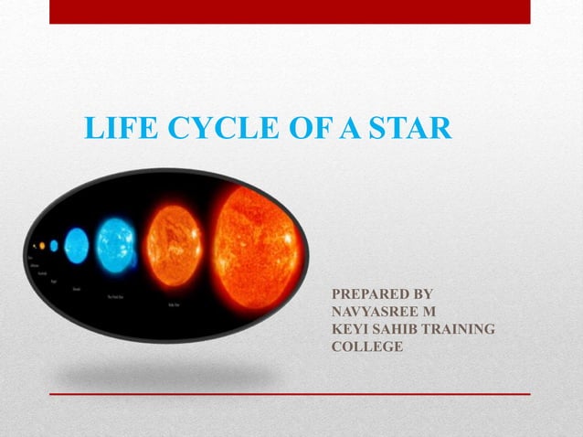 life cycle of a star | PPT