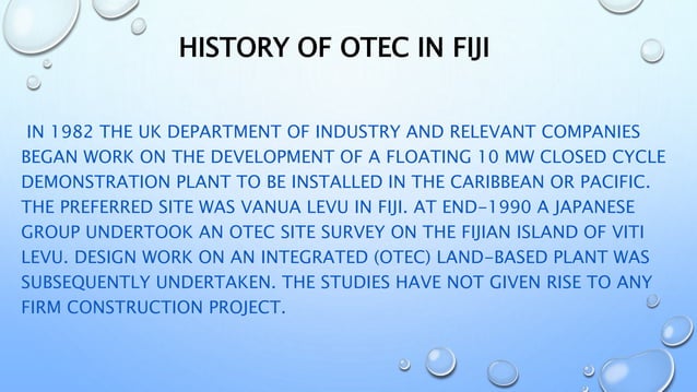 OTEC | PPTX | Power and Energy Industry | Industries