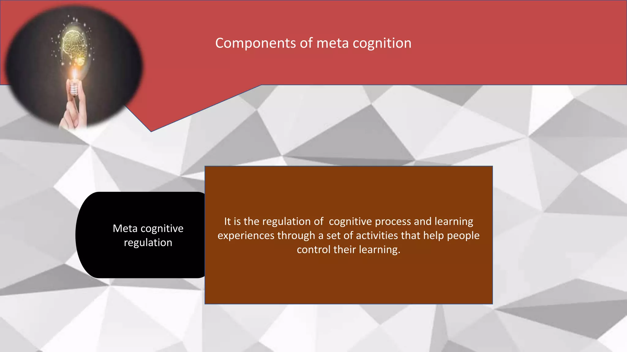 Meta cognition | PPTX