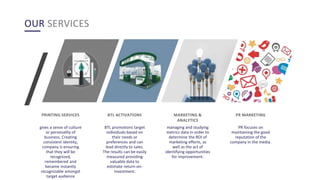 Infinity Advertising | PPT