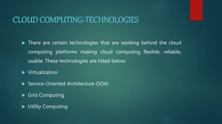 Intoduction of cloud computing | PPT