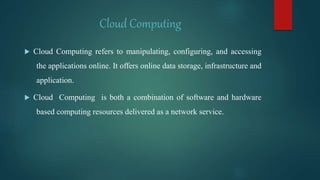 Intoduction of cloud computing | PPT