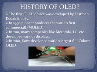 OLED | PPT