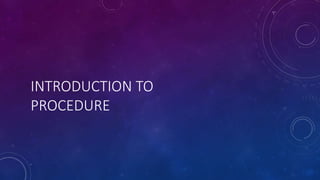 Create Stored Procedure & Package | PPT
