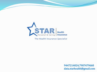 Star Health Comprehensive Policy | PPTX