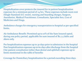 Star Health Comprehensive Policy | PPTX