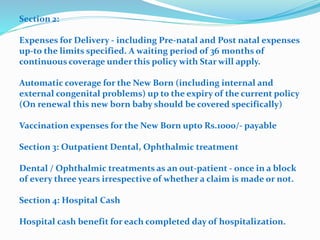 Star Health Comprehensive Policy | PPTX