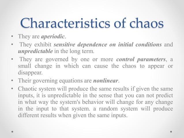 Seminar on Chaos Based Cryptography | PPTX | Physics | Science