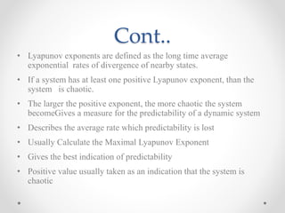 Seminar on Chaos Based Cryptography | PPTX