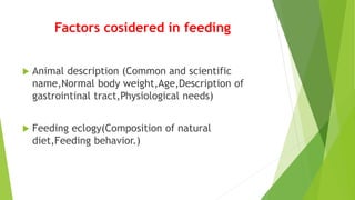 Zoo Animals And Their Feeding And Management | PPTX