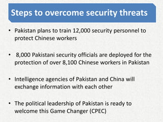 China Pakistan Economic Corridor | PDF