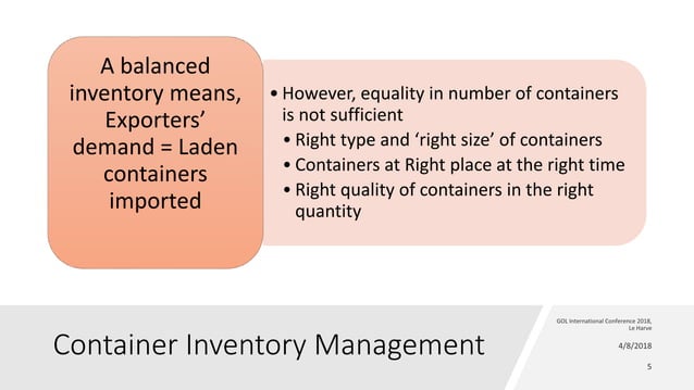 Container Interchange: the 6 R Model Approach | PPT