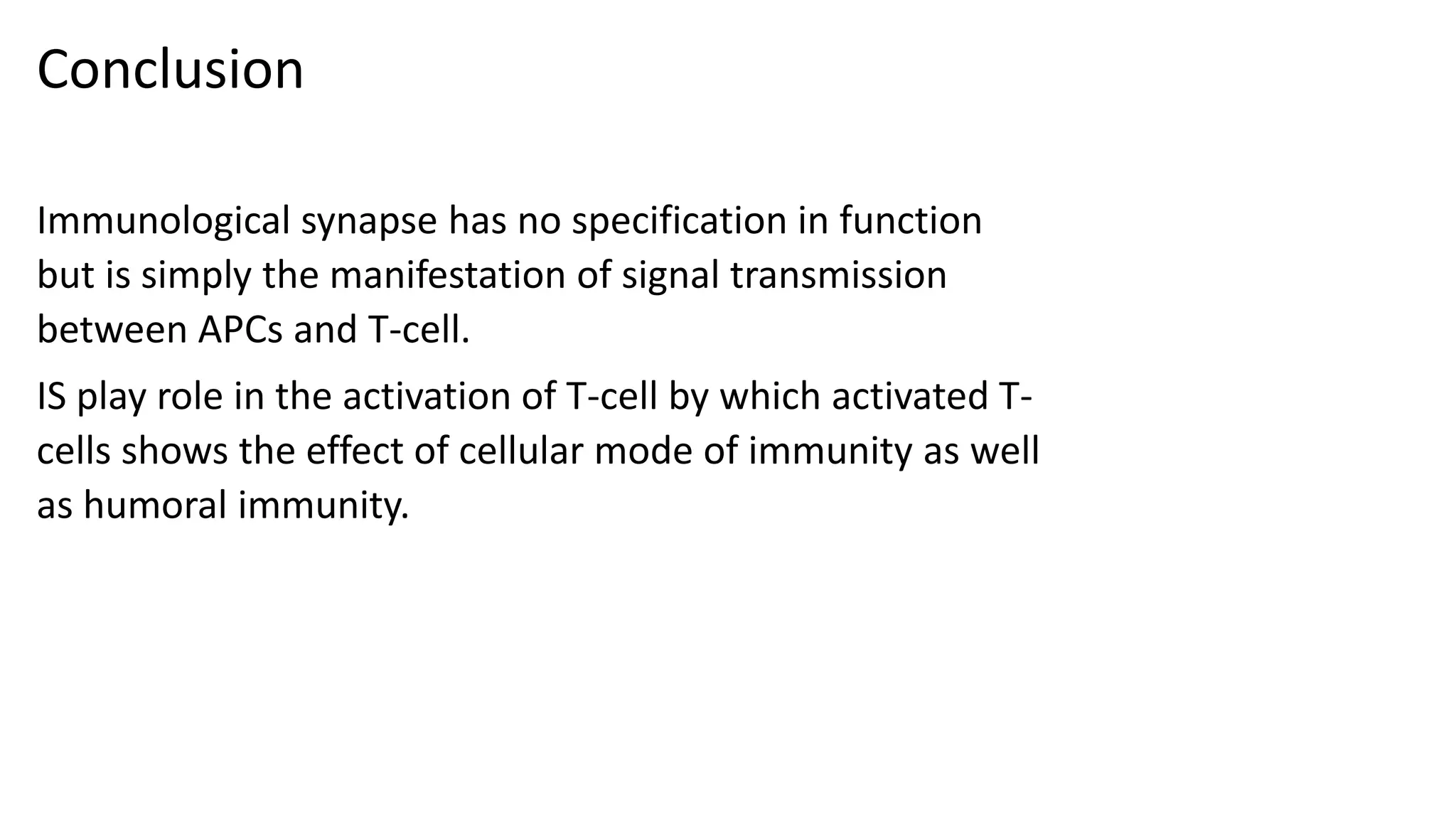 Immunological synapse | PPT