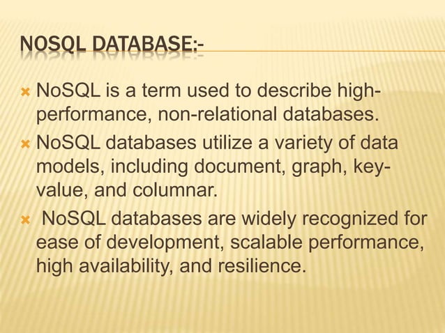 Amazon Web Services (Database) | PPTX | Databases | Computer Software and Applications